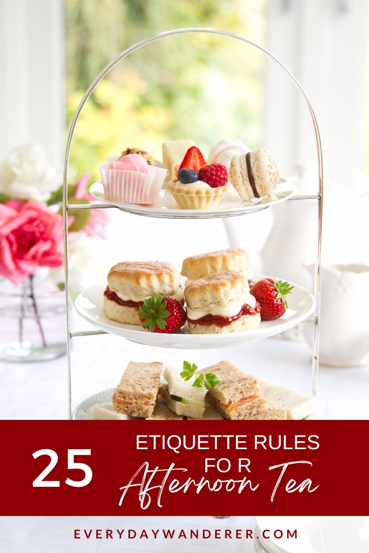 Mind Your Manners with Afternoon Tea Etiquette Tips